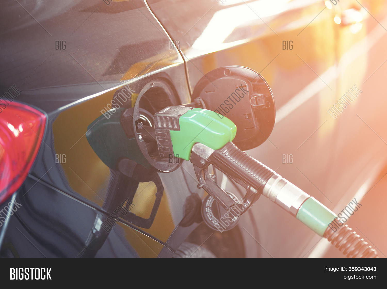 Refueling Car Gas Image & Photo (Free Trial) | Bigstock