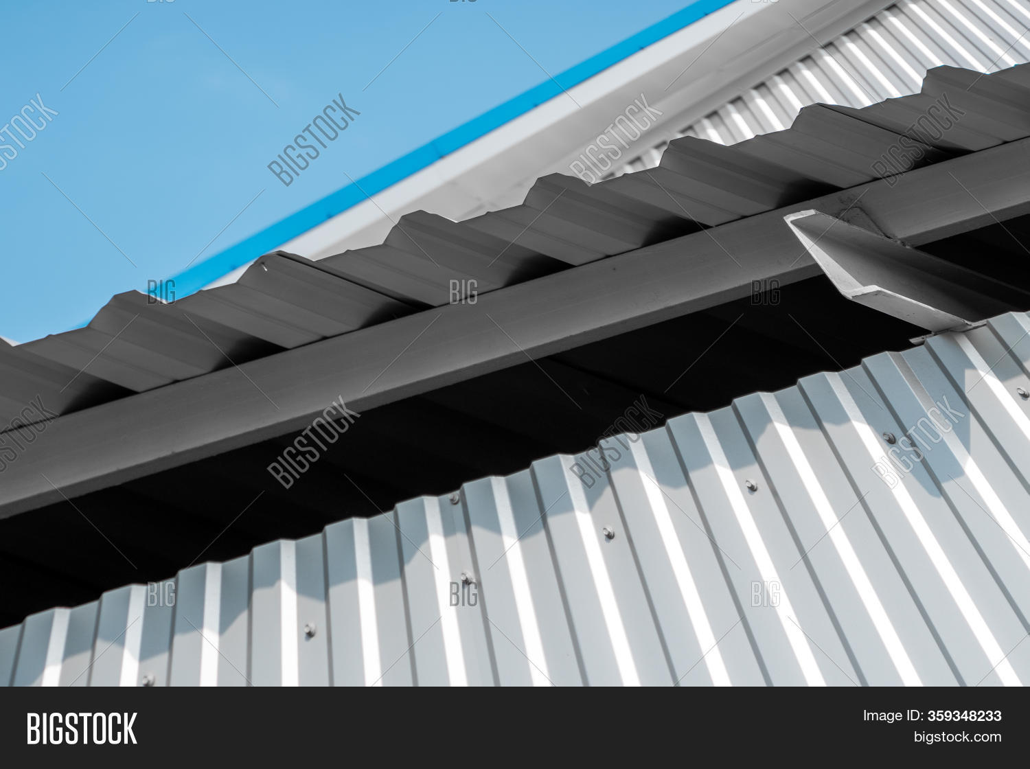 White Corrugated Metal Image & Photo (Free Trial) | Bigstock
