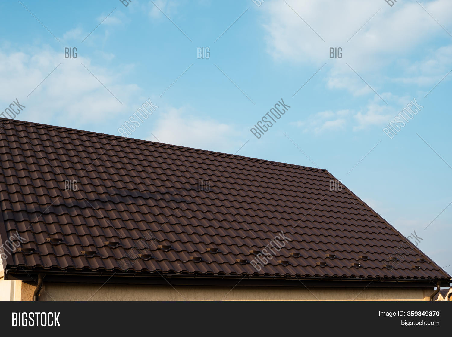 Brown Metal Tile Roof Image & Photo (Free Trial) | Bigstock
