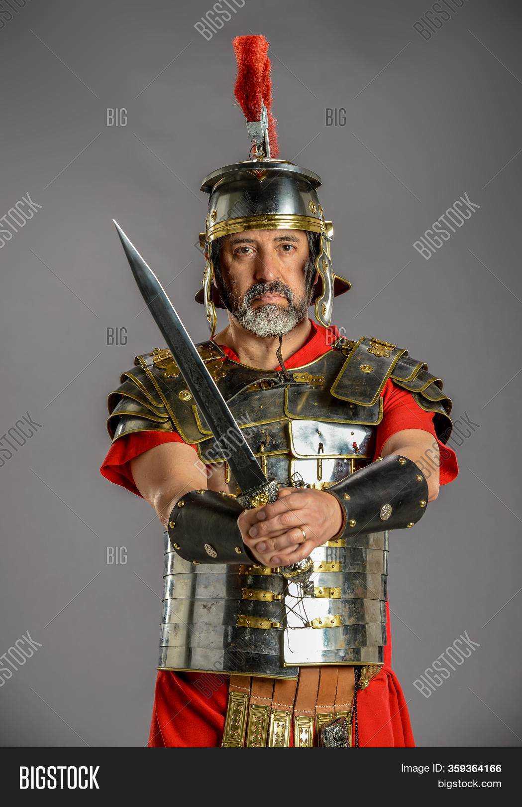 Roman Soldier Holding Image & Photo (Free Trial) | Bigstock