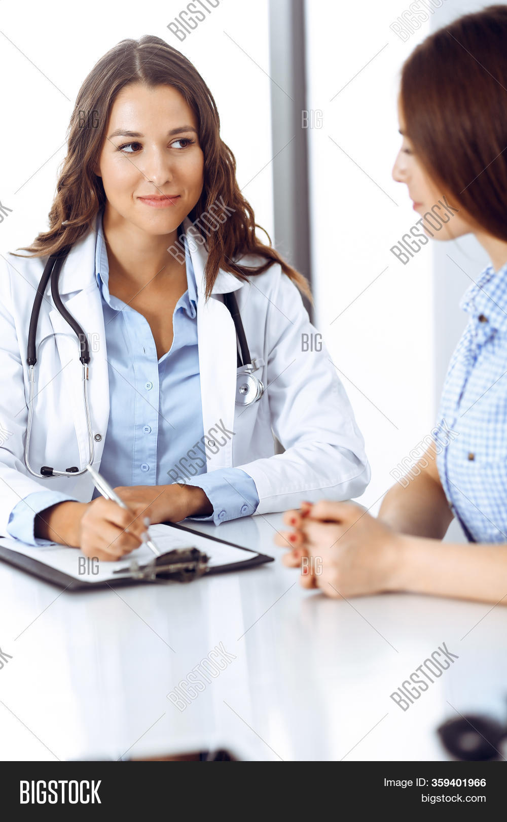 Doctor Patient Talking Image & Photo (Free Trial) | Bigstock
