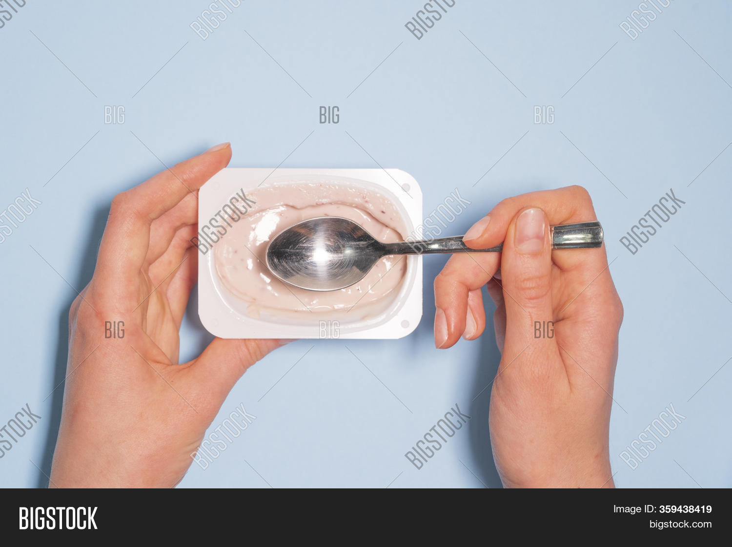 Person Eats Spoonful Image & Photo (Free Trial) | Bigstock