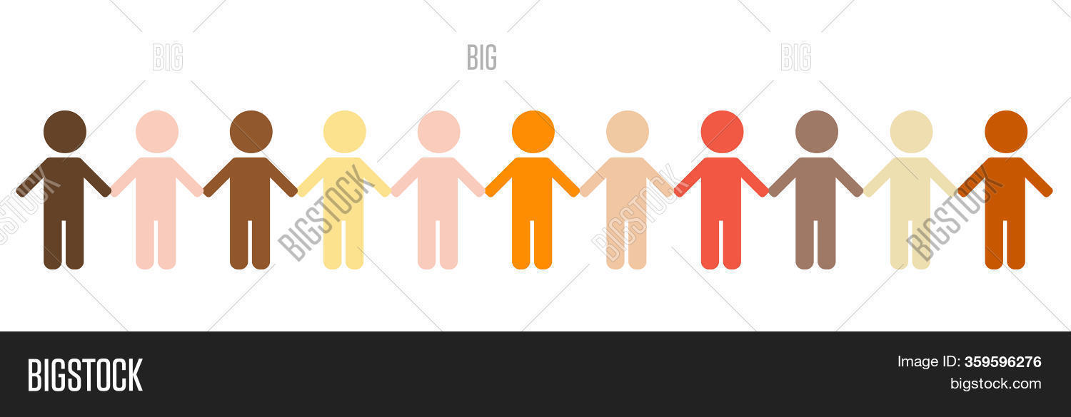 Group Colorful People Image & Photo (Free Trial) | Bigstock