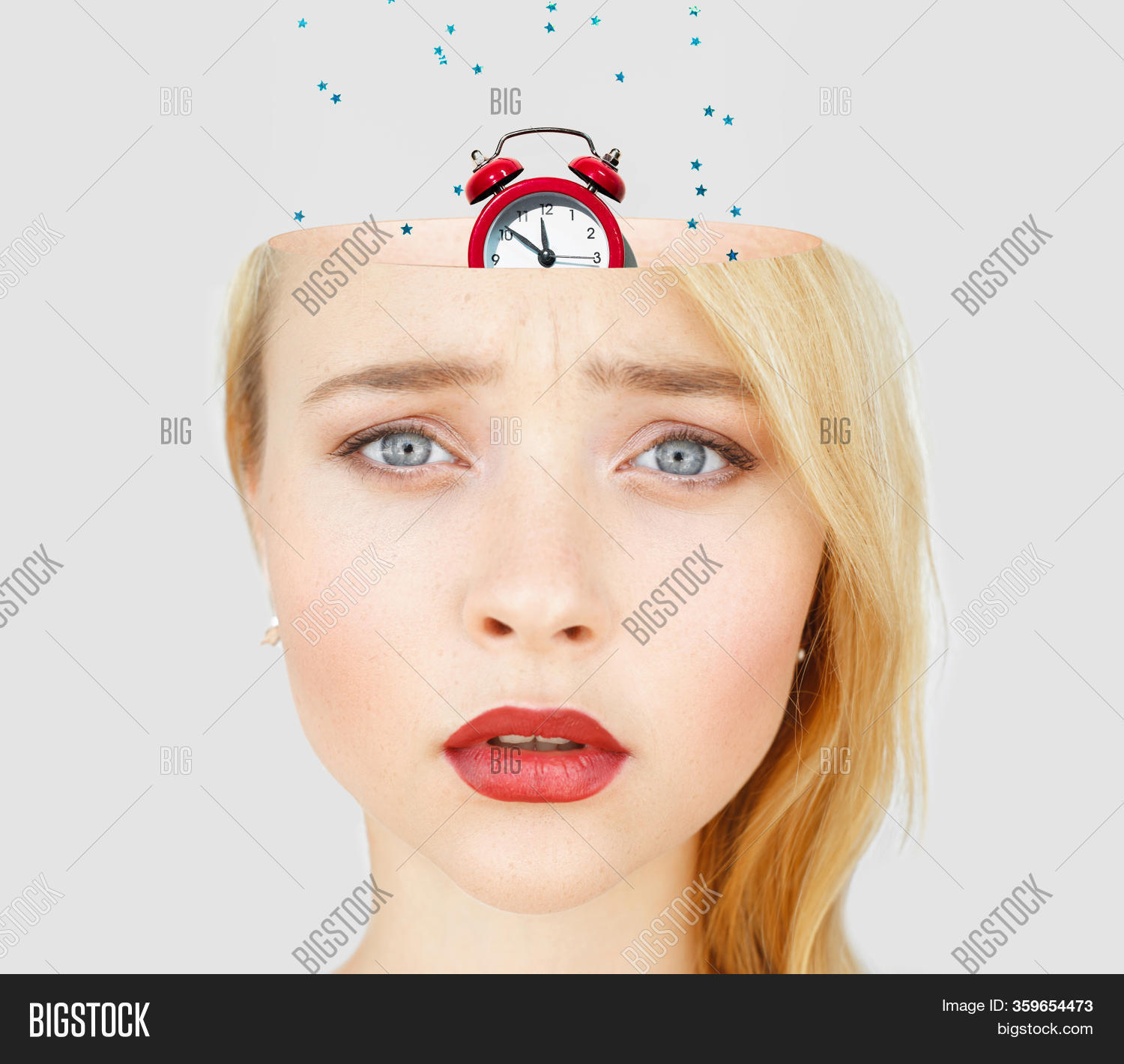 Time Anxiety. Mind Image & Photo (Free Trial) | Bigstock