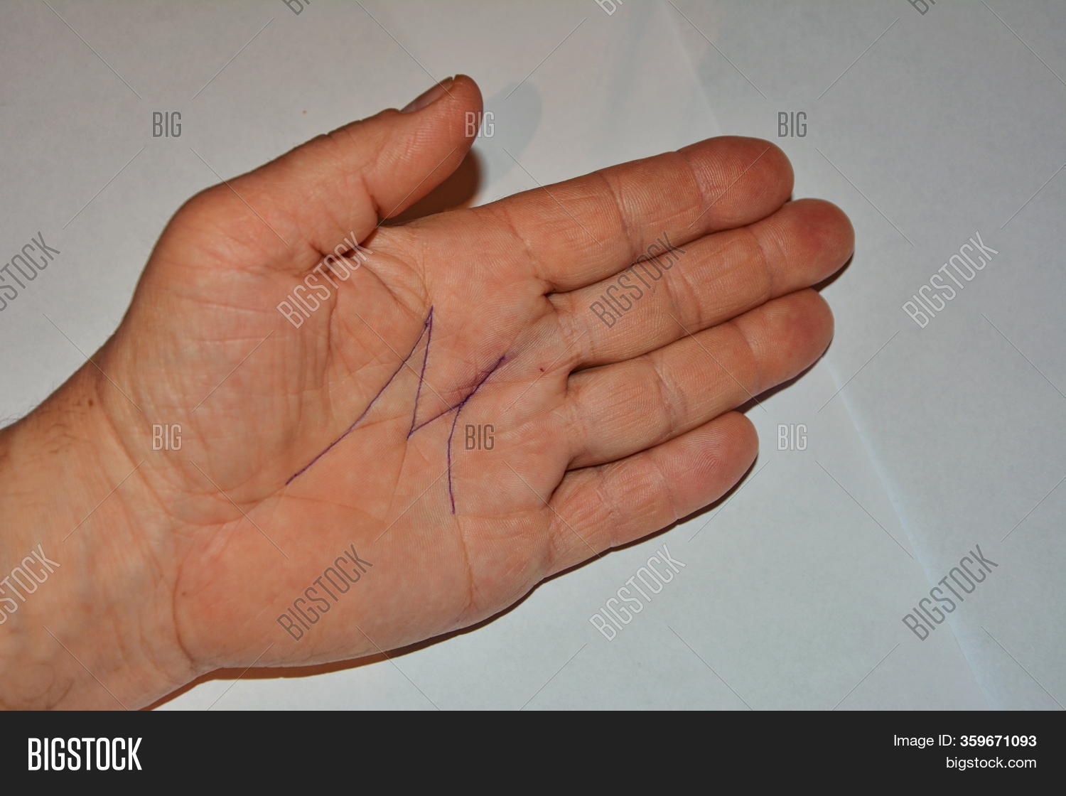 Chiromancy. Black Image & Photo (Free Trial) | Bigstock
