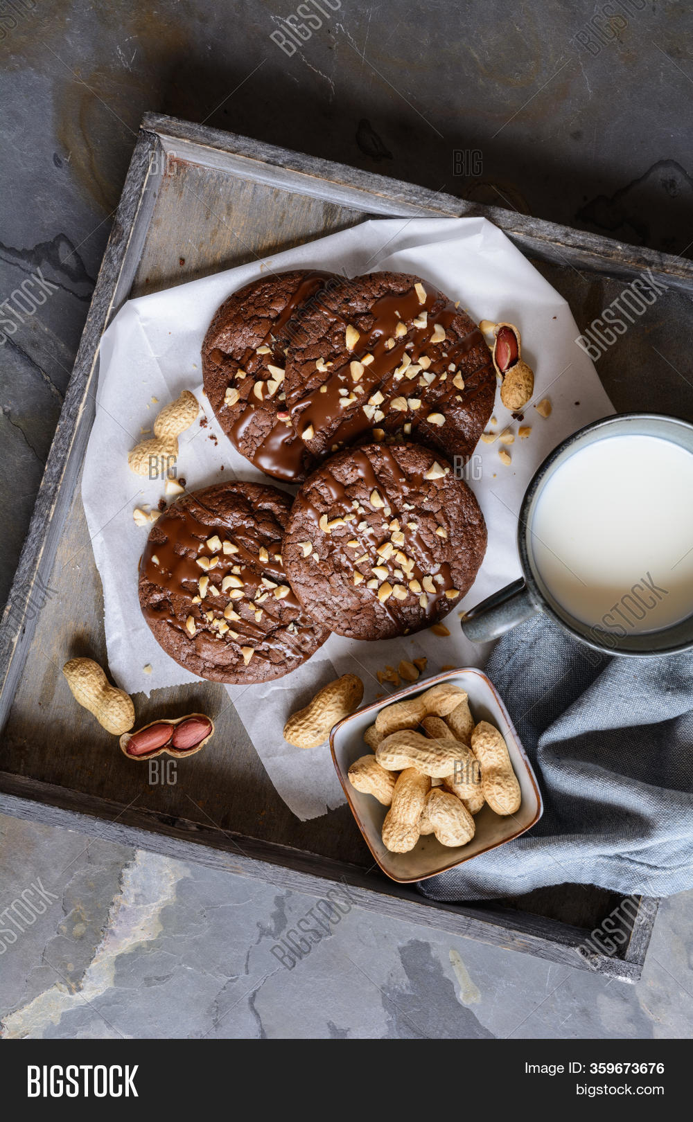 Brownie Cookies Topped Image & Photo (Free Trial) | Bigstock