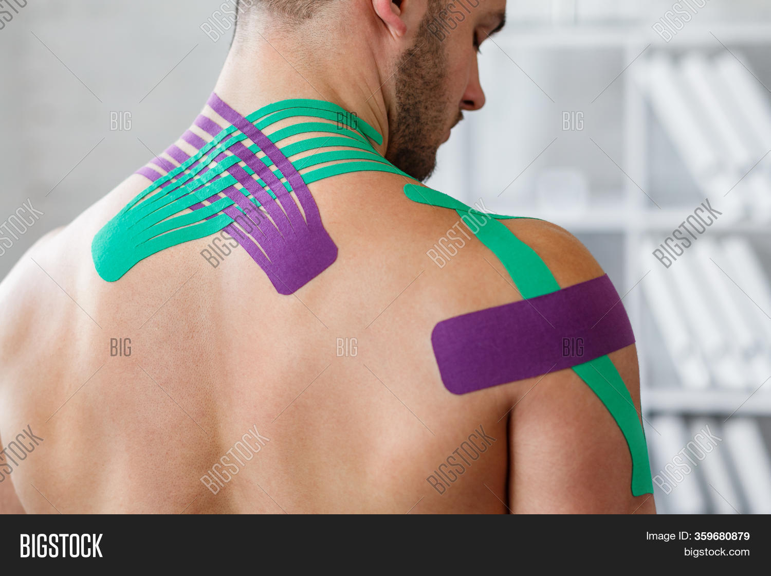 Kinesiology Taping. Image & Photo (Free Trial) | Bigstock