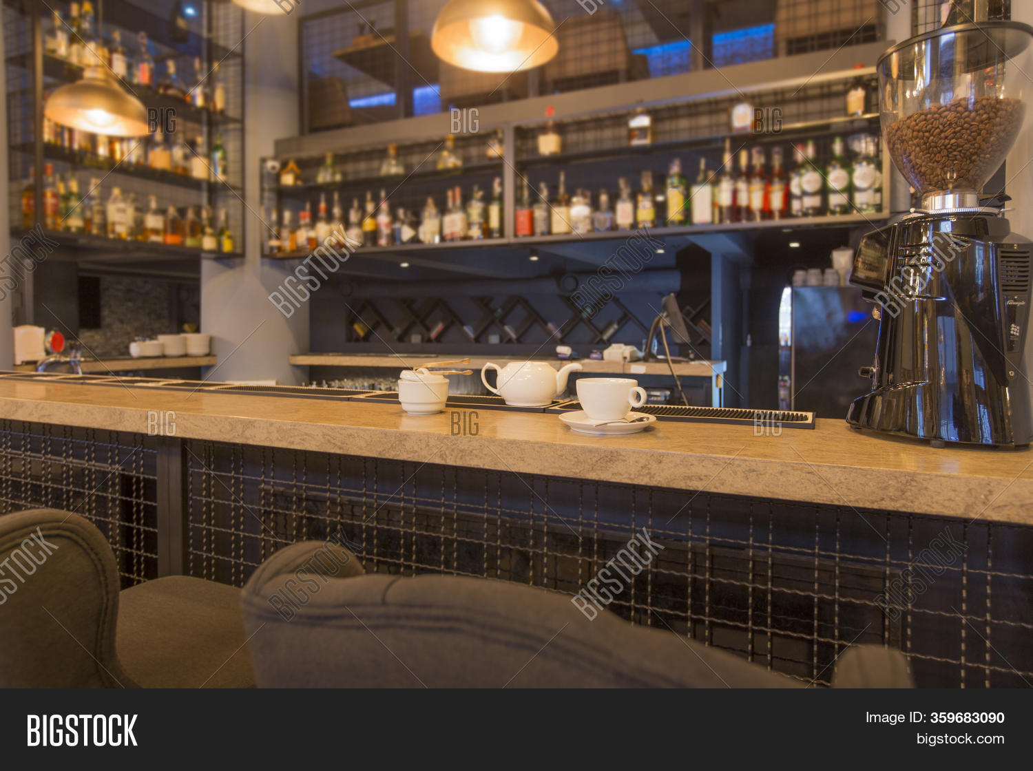 Empty Wooden Bar Image & Photo (Free Trial) | Bigstock