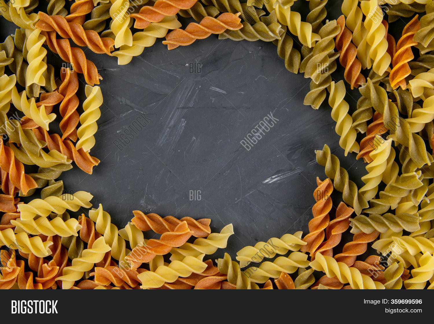 Fusili Pasta. Closeup Image & Photo (Free Trial) | Bigstock