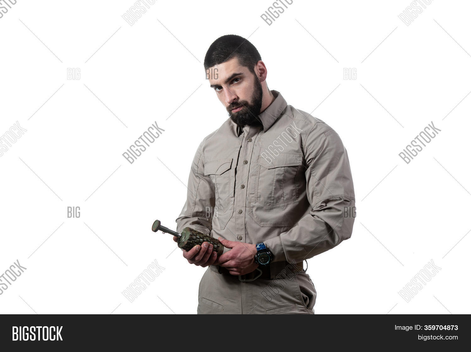 Man Holding Bomb His Image & Photo (Free Trial) | Bigstock