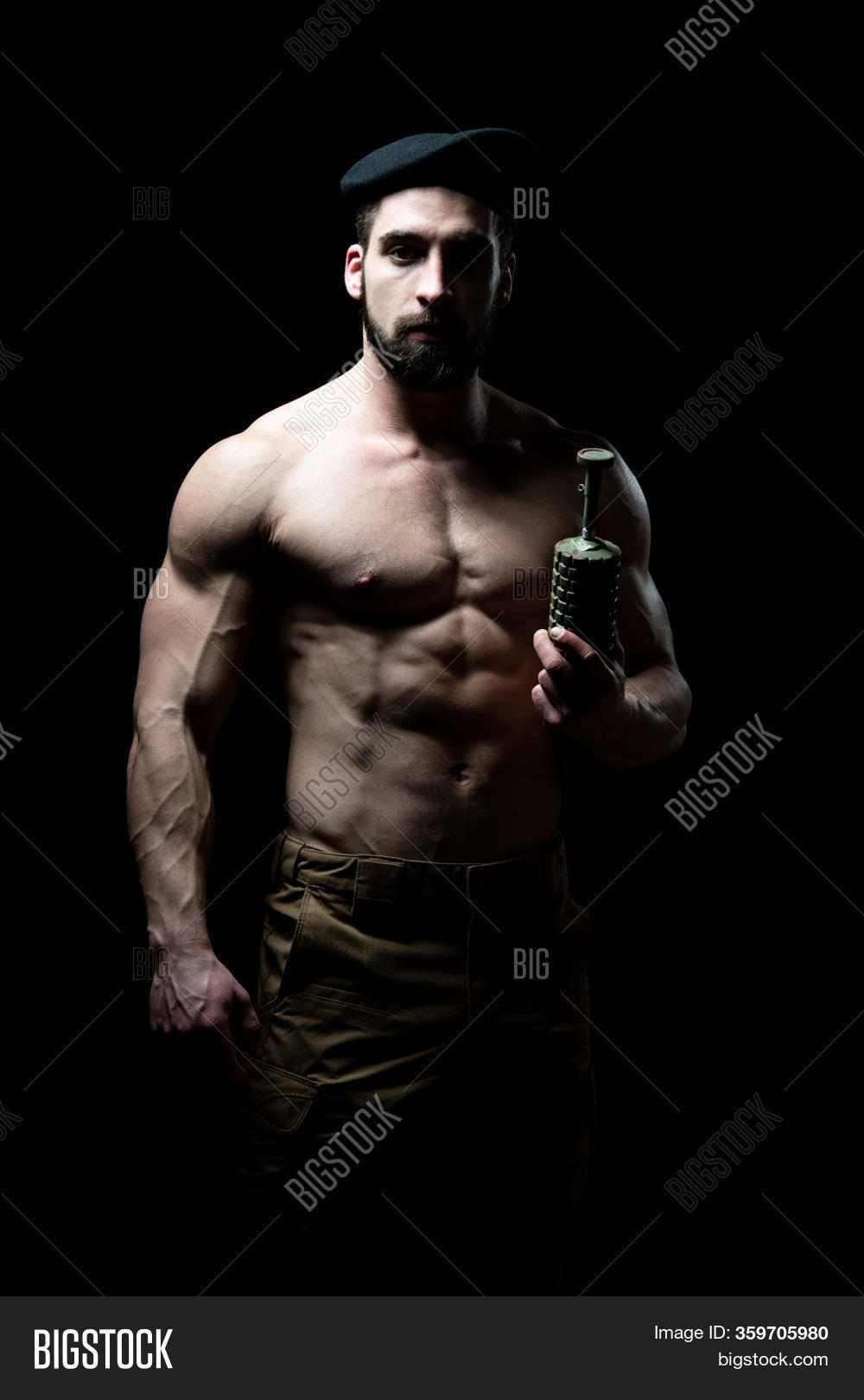 Man Holding Bomb His Image & Photo (Free Trial) | Bigstock