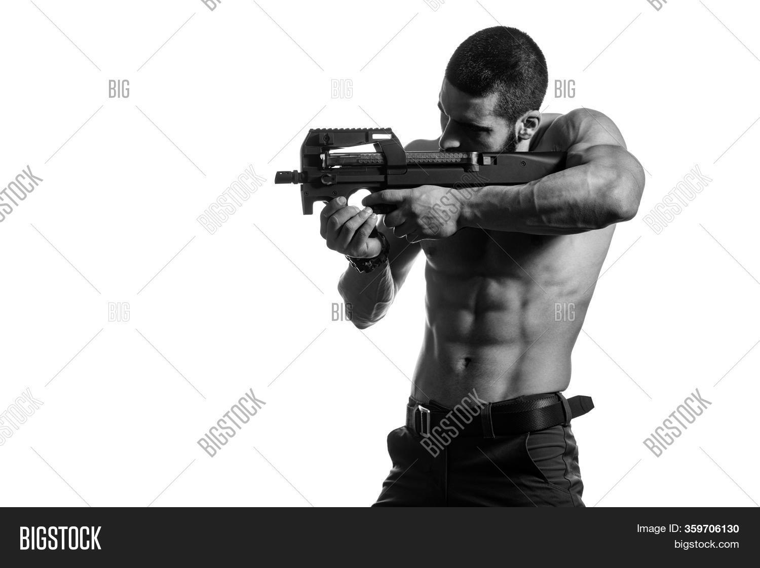 Bodybuilder Marine Image & Photo (Free Trial) | Bigstock