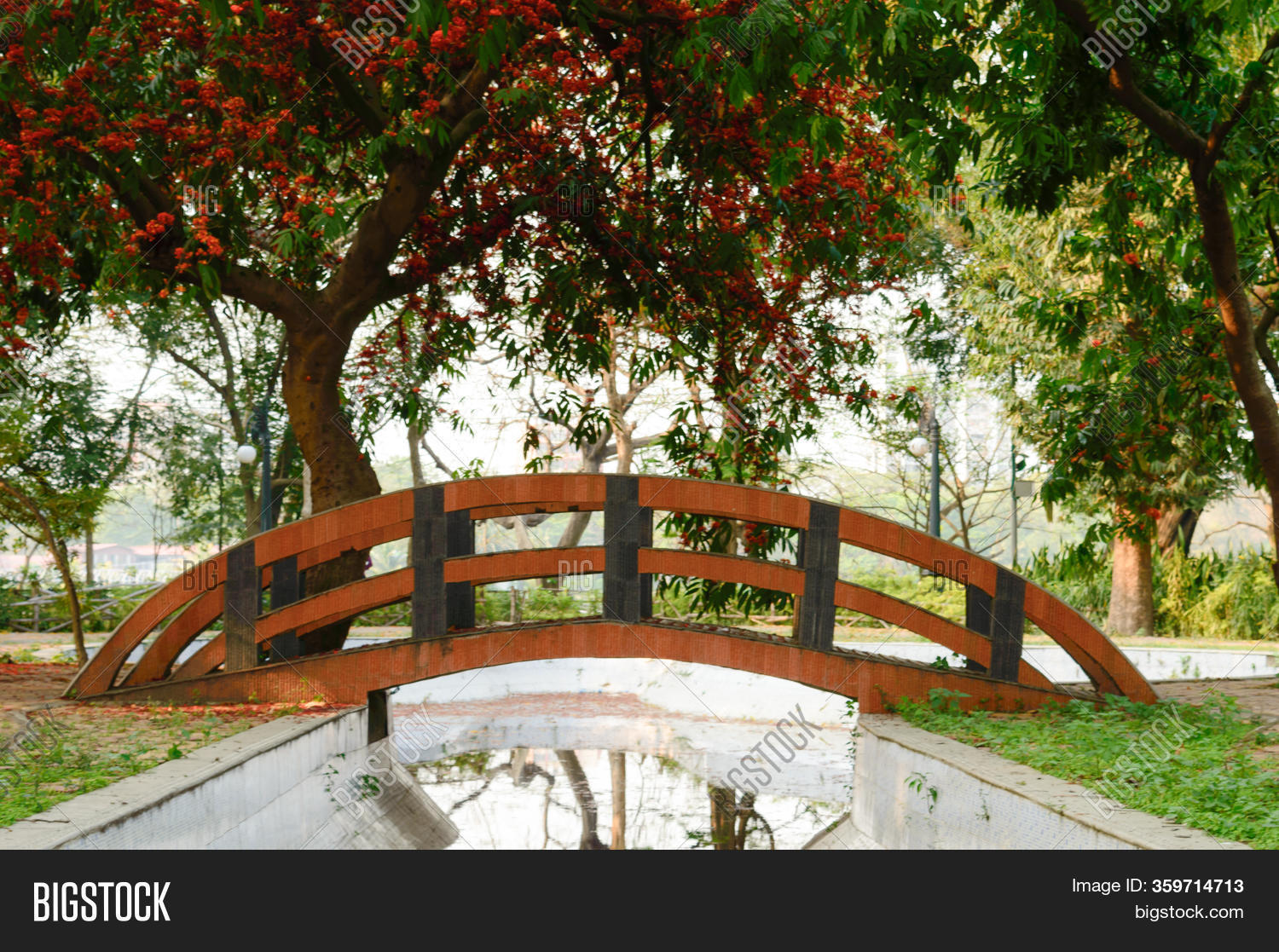 Small Arch Bridge Over Image & Photo (Free Trial) | Bigstock