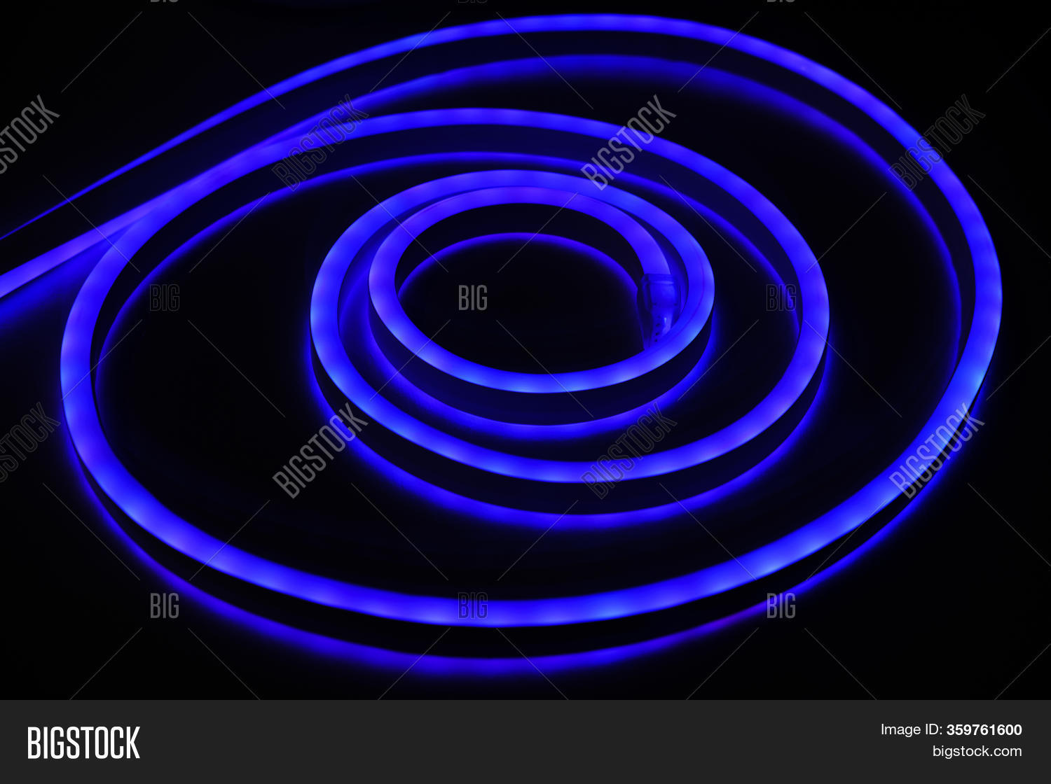 Blue Led Light Diode Image & Photo (Free Trial) | Bigstock