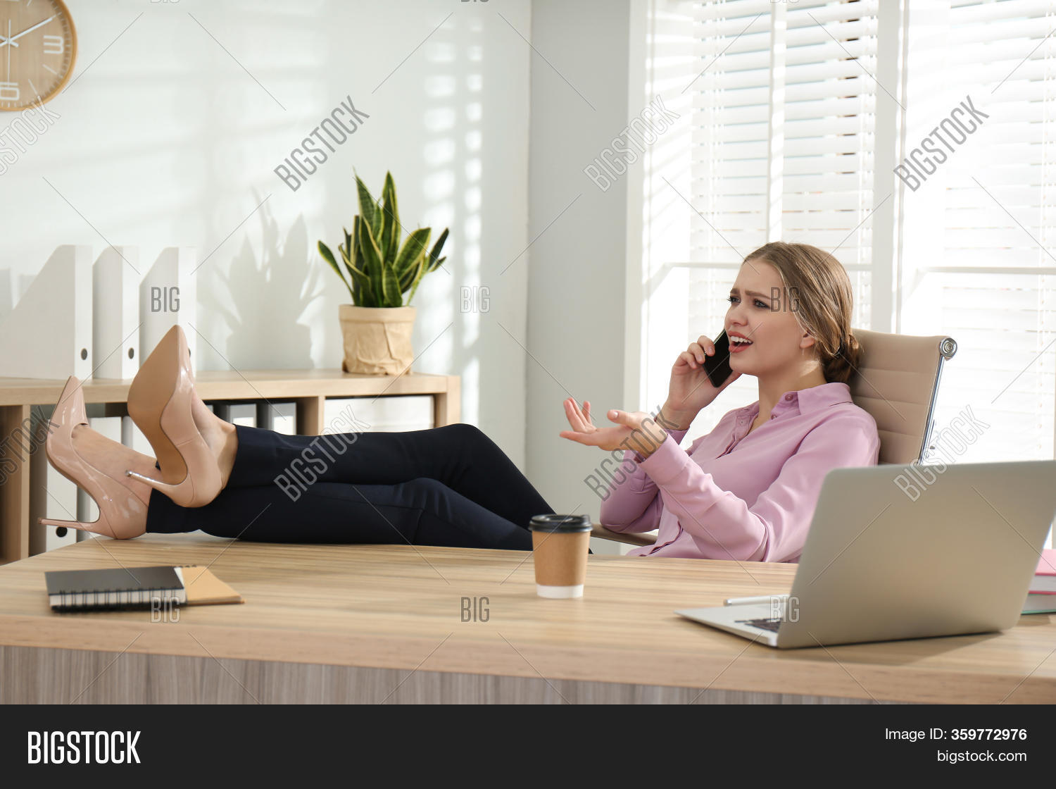 Lazy Office Worker Image & Photo (Free Trial) | Bigstock