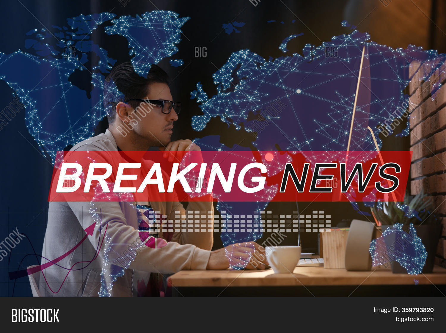 Breaking News. 图片和照片（免费试用） | Bigstock