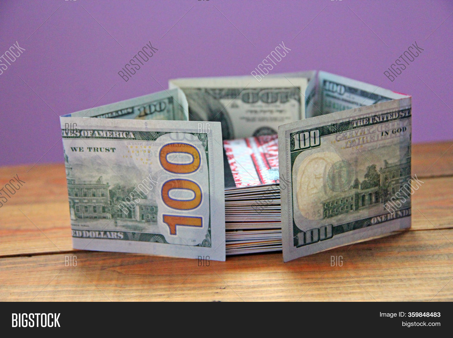 Hundred Dollar Notes Image & Photo (Free Trial) | Bigstock