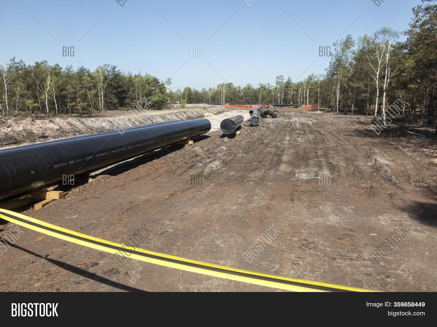Construction Pipeline Image & Photo (Free Trial) | Bigstock