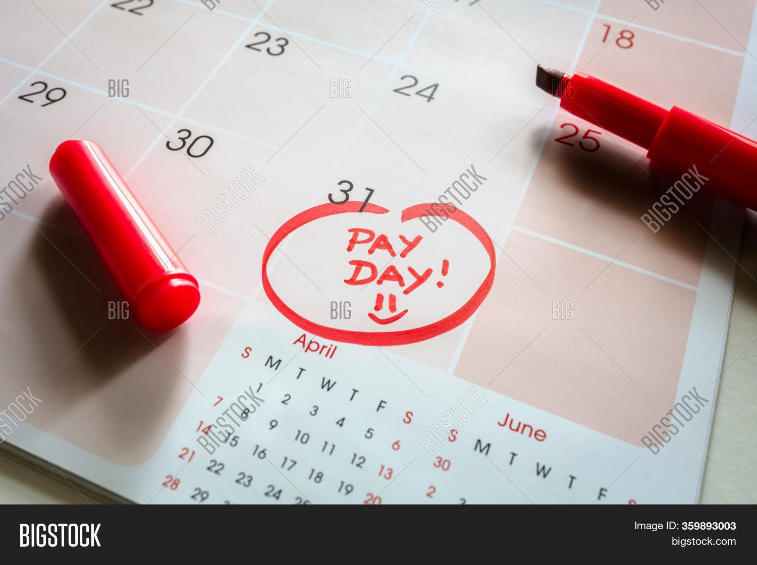 Payday End Month Date Image & Photo (Free Trial) | Bigstock
