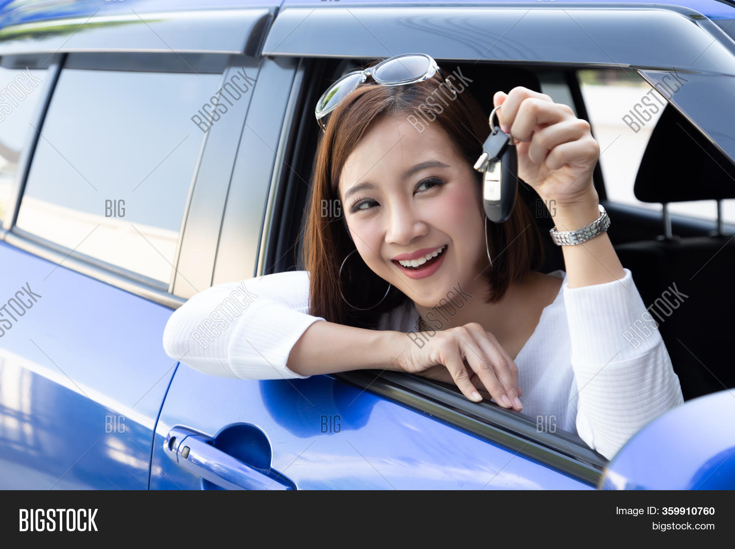Young Happy Asian Car Image & Photo (Free Trial) | Bigstock