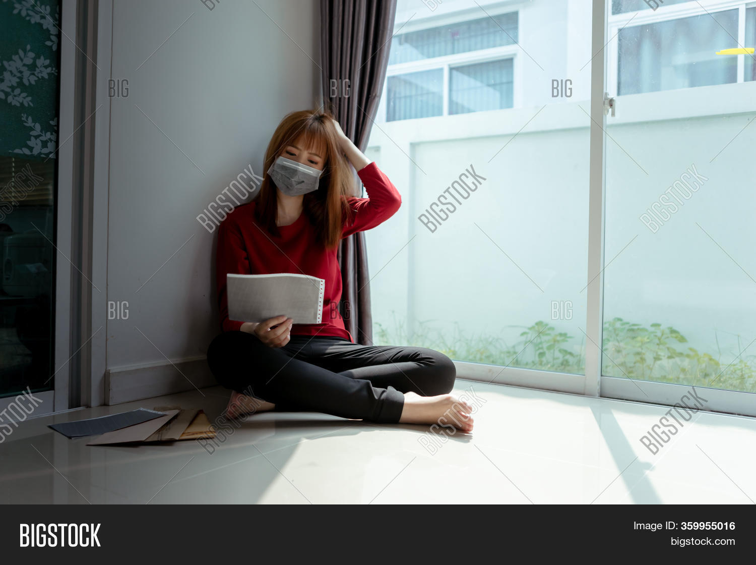 Asian Woman Stressed Image & Photo (Free Trial) | Bigstock