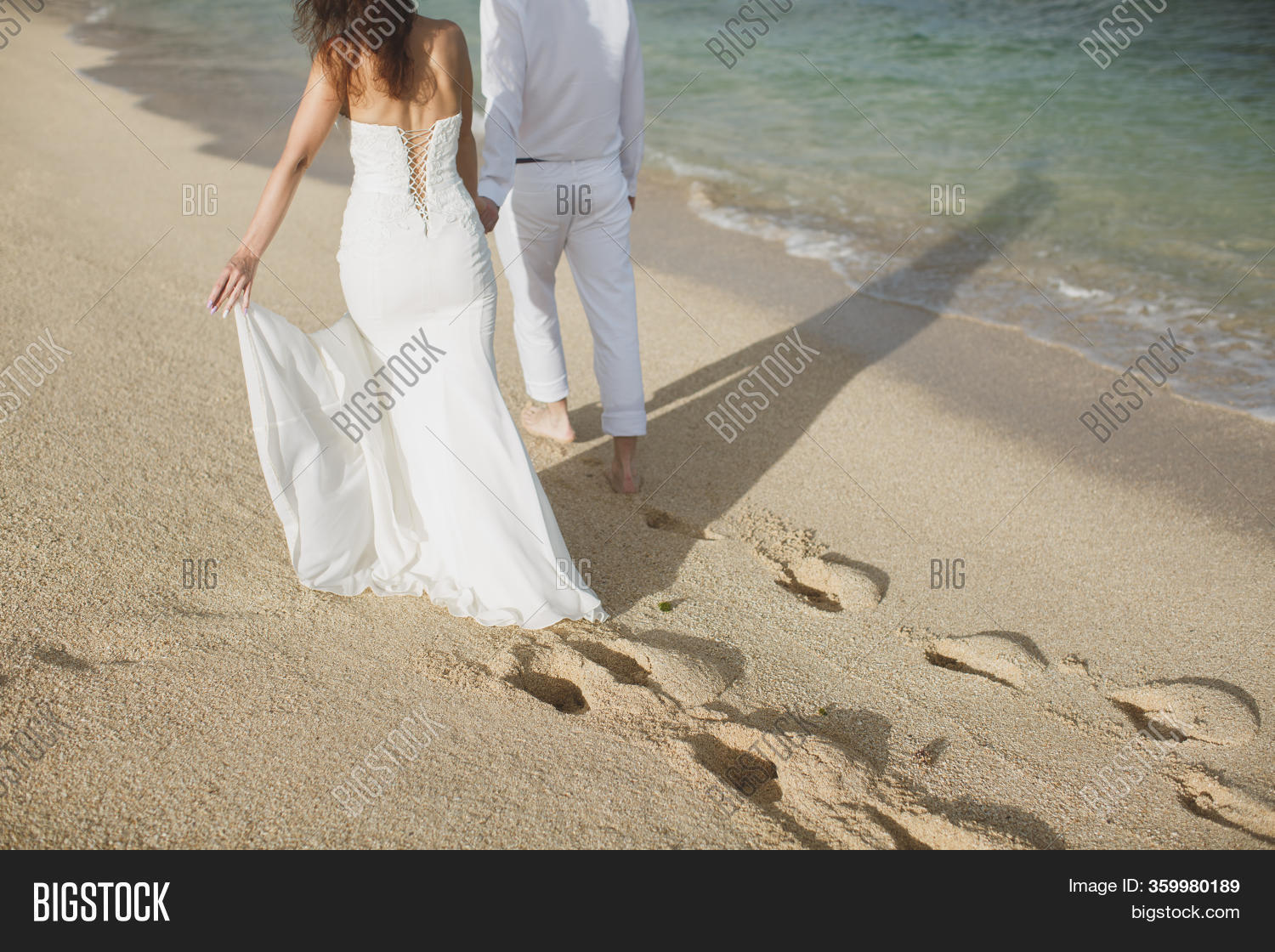 Bride Groom Walk Hand Image & Photo (Free Trial) | Bigstock