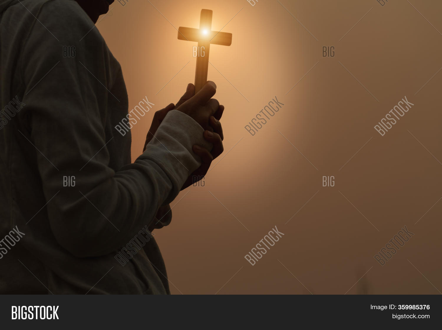 Hand Holding Cross. Image & Photo (Free Trial) | Bigstock