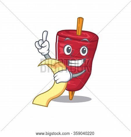Doner Kebab Mascot Vector & Photo (Free Trial) | Bigstock