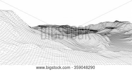 Abstract 3d Wire- Vector & Photo (Free Trial) | Bigstock