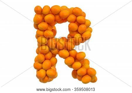 Letter R Oranges, 3d Image & Photo (Free Trial) | Bigstock