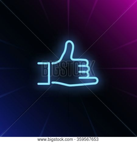 Call Me Neon Sign. Vector & Photo (Free Trial) | Bigstock