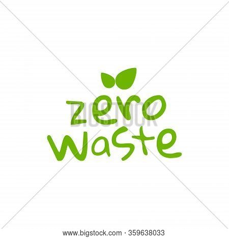Zero Waste Logo Icon Vector & Photo (Free Trial) | Bigstock