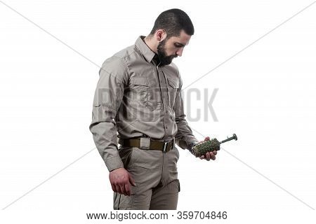 Man Holding Bomb His Image & Photo (Free Trial) | Bigstock