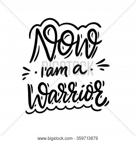Now Iam Warrior. Vector & Photo (Free Trial) | Bigstock