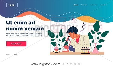 Chemist Conducting Vector & Photo (Free Trial) | Bigstock