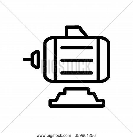Electric Motor Icon Vector & Photo (Free Trial) | Bigstock
