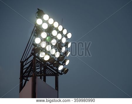 Spotlight Towers On Image & Photo (Free Trial) | Bigstock