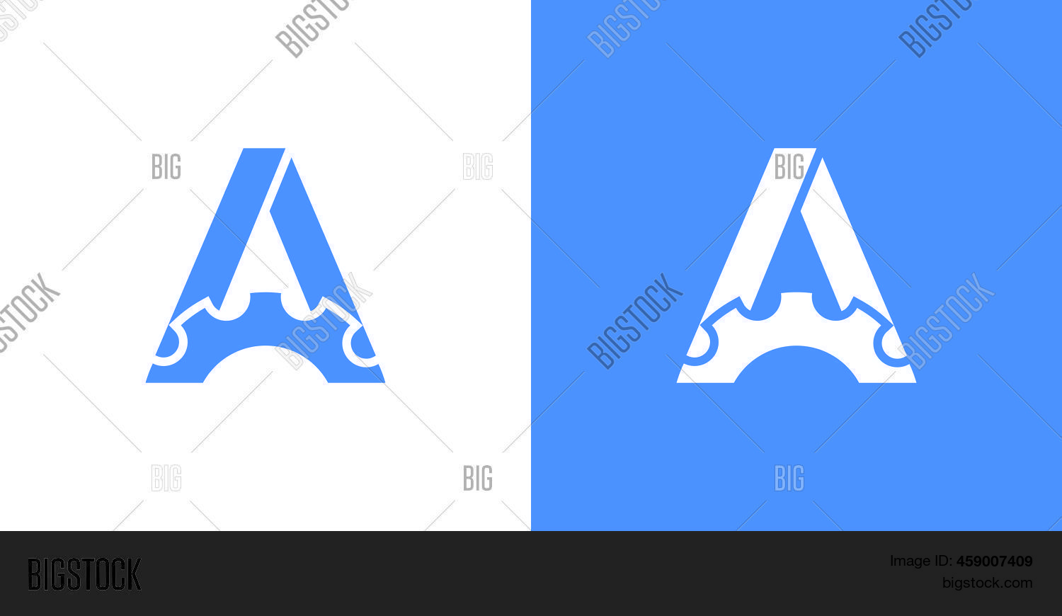 Unique Modern Initial Vector & Photo (Free Trial) | Bigstock