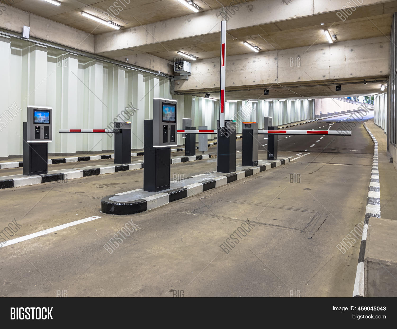 Barrier Entrance Exit Image & Photo (Free Trial) | Bigstock