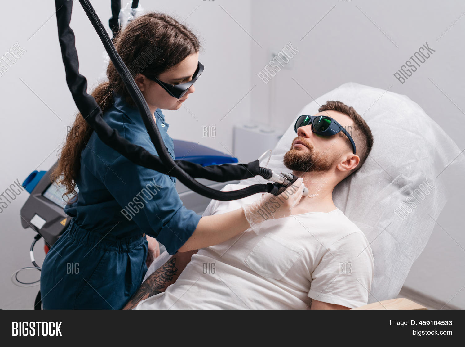 Laser Depilation Beard Image & Photo (Free Trial) | Bigstock