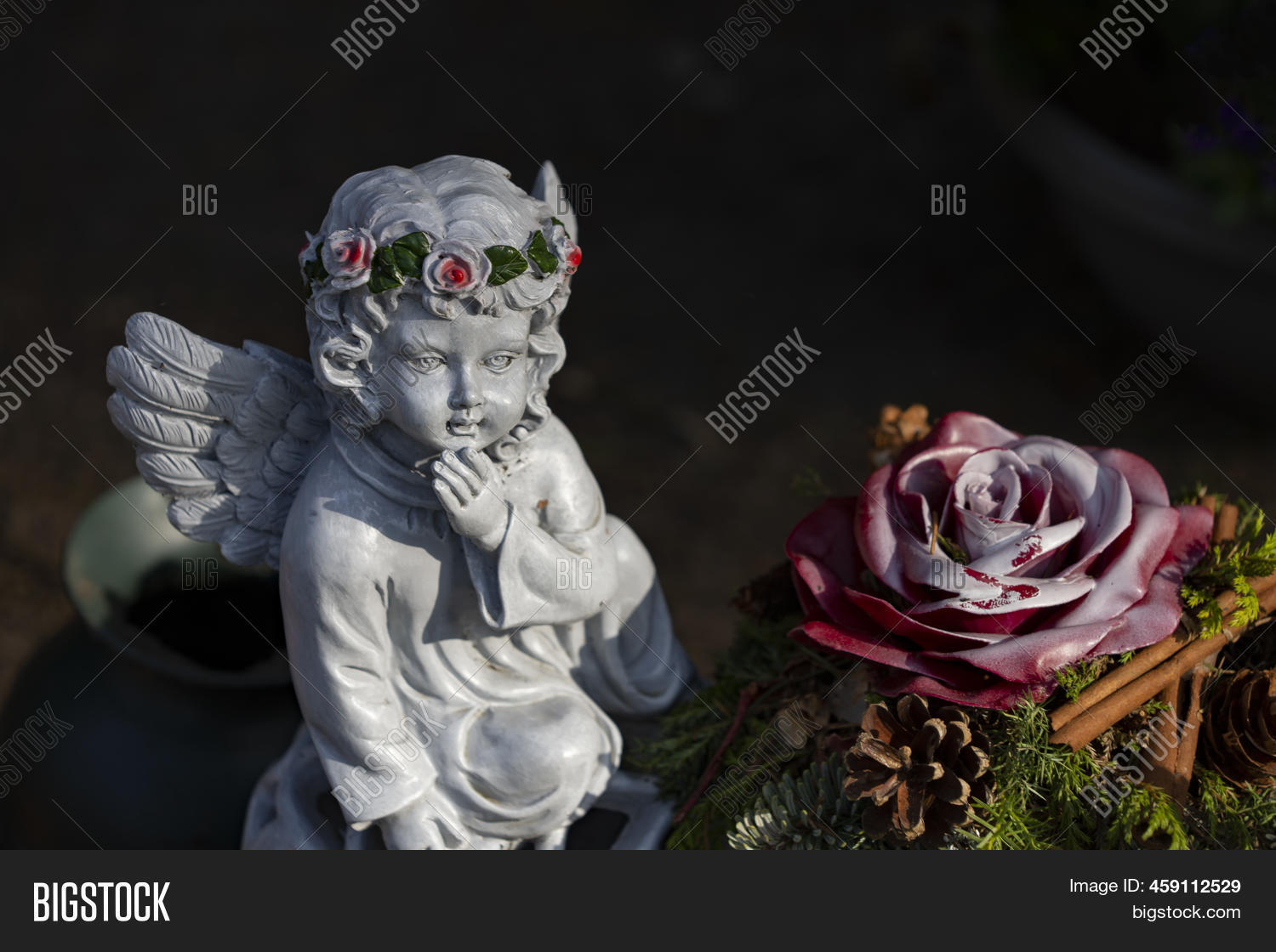 White Angel Rosary On Image & Photo (Free Trial) | Bigstock