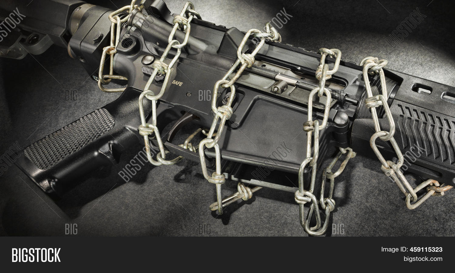Assault Rifle Chain Image & Photo (Free Trial) | Bigstock
