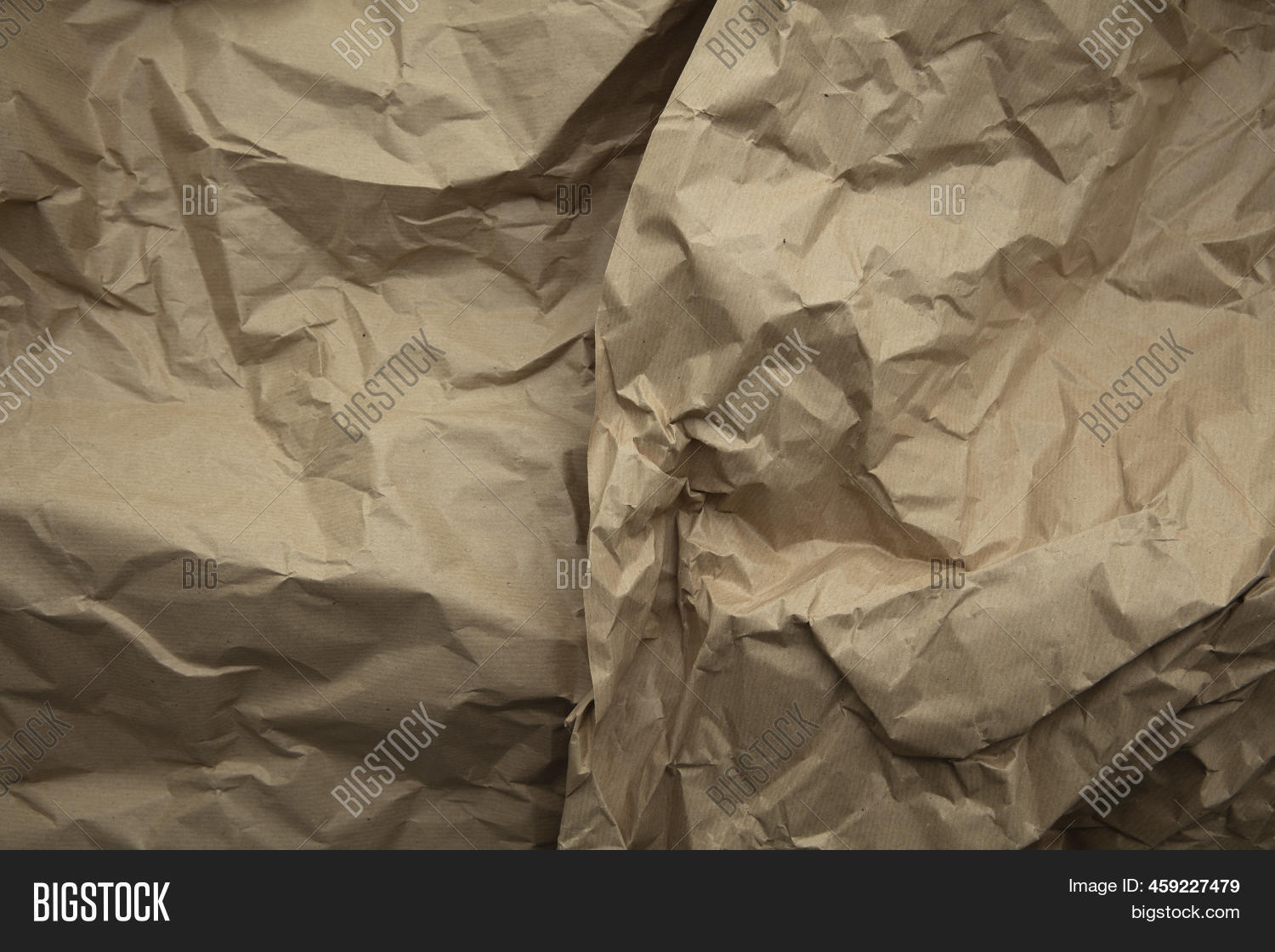 Crumpled Brown Kraft Image & Photo (Free Trial) | Bigstock