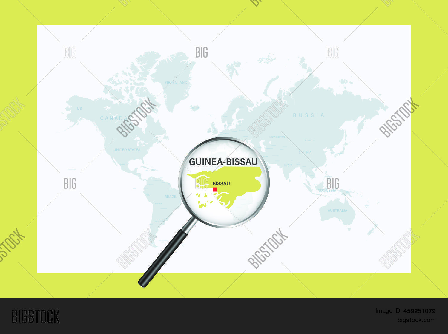 Map Guinea-bissau On Vector & Photo (Free Trial) | Bigstock