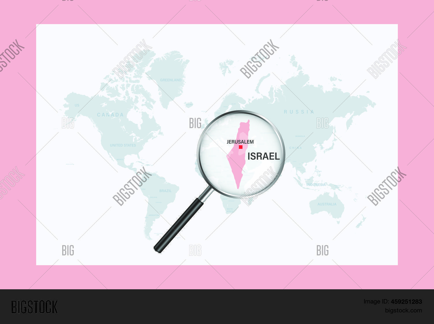 Map Israel On Vector & Photo (Free Trial) | Bigstock