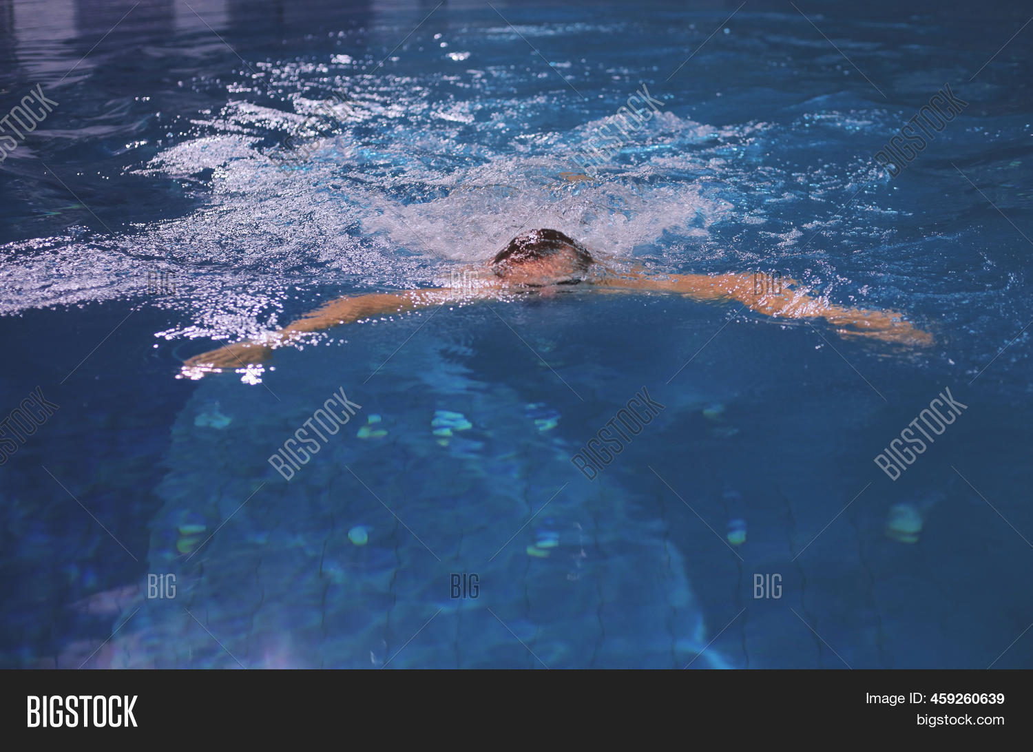 Male Swimmer Swimming Image And Photo Free Trial Bigstock