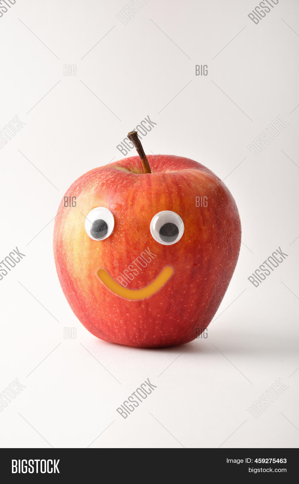 Healthy Red Apple Face Image & Photo (Free Trial) | Bigstock