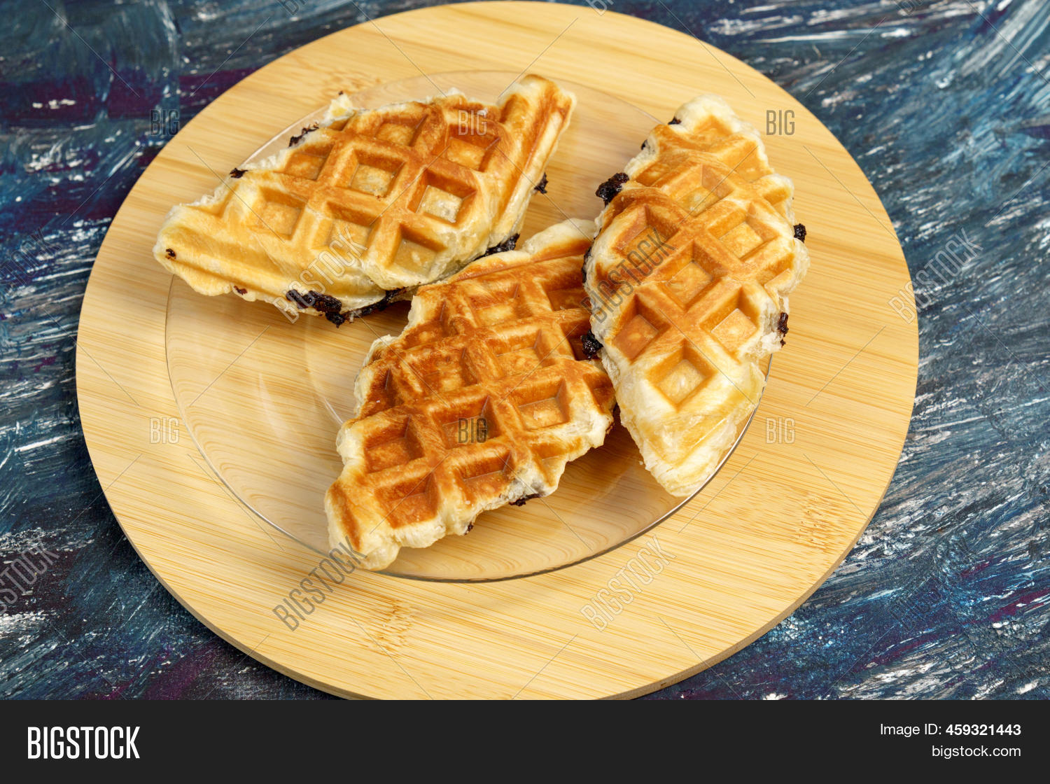 Croffle Chocolate. Image & Photo (Free Trial) | Bigstock