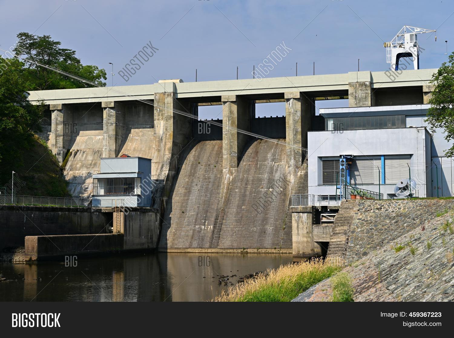 Dam On Brno Reservoir Image & Photo (Free Trial) | Bigstock