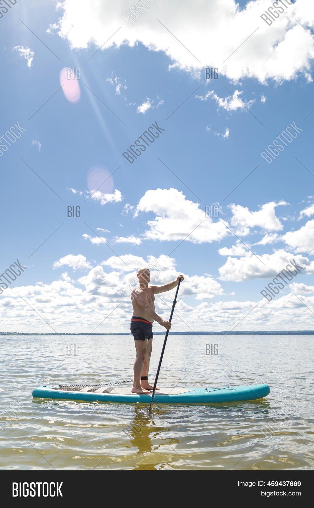 Man Shorts On Sup Image & Photo (Free Trial) | Bigstock